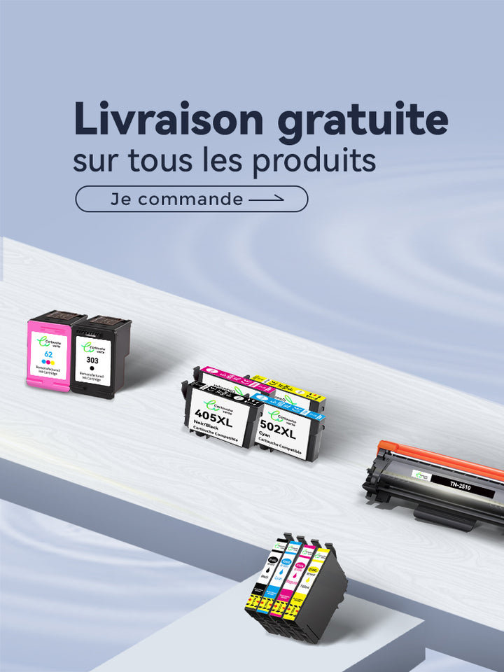 Cartouche Verte : Cartouches d'encre HP Écologiques et Performantes ...